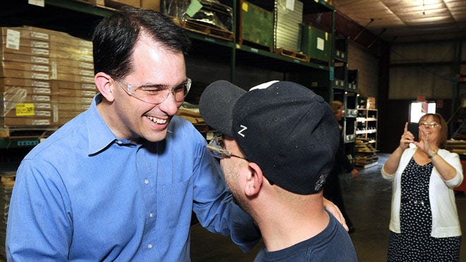 Walker opens lead in Wisconsin governor’s race amid Burke plagiarism ...