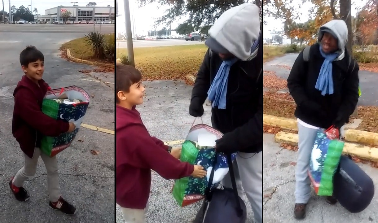Florida boy’s mission to help the homeless: ‘God sent a note to my ...