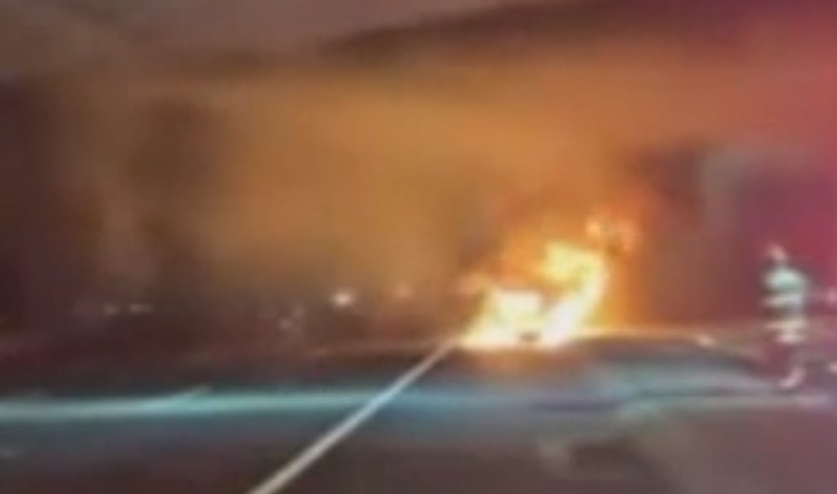 Miracle on I-80: A fiery crash and explosions, but only minor injuries ...