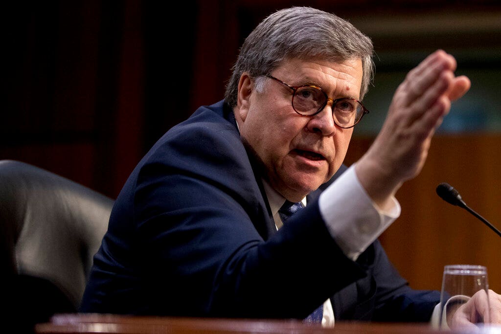 AG nominee Barr backs Trump on border wall, but parts with president on ...