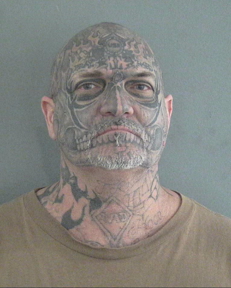 Florida man with tattoo-covered face arrested in 2001 cold case murder ...