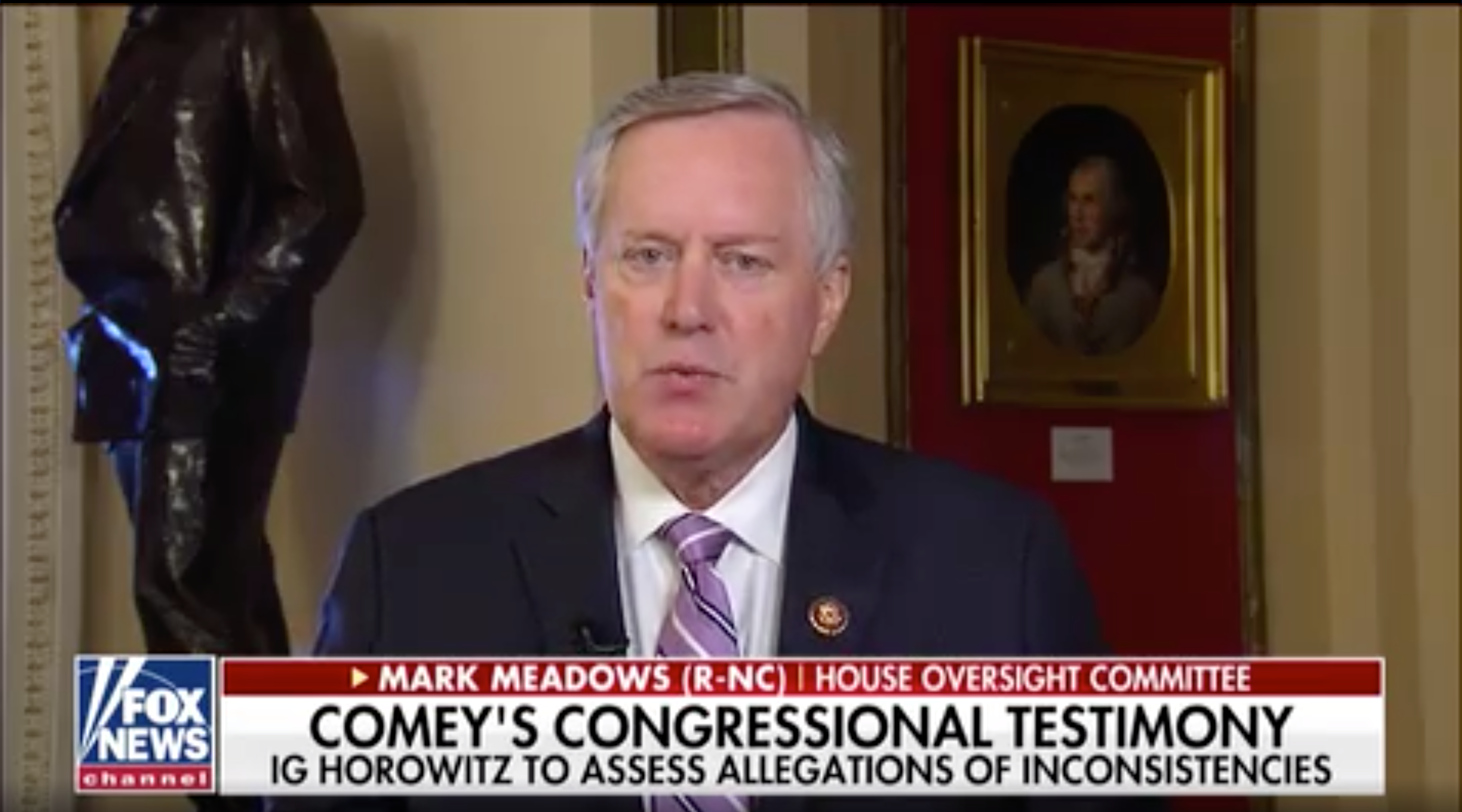Rep. Meadows on upcoming IG report: 'James Comey's problems are just ...