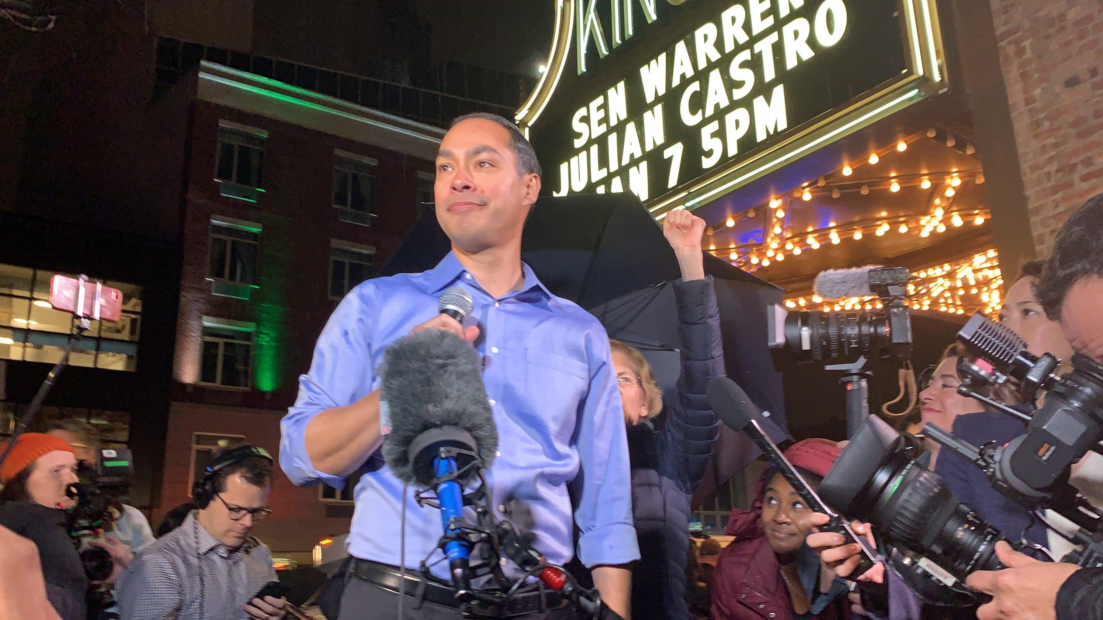 Castro aides go on attack against Biden, Buttigieg after Warren ...