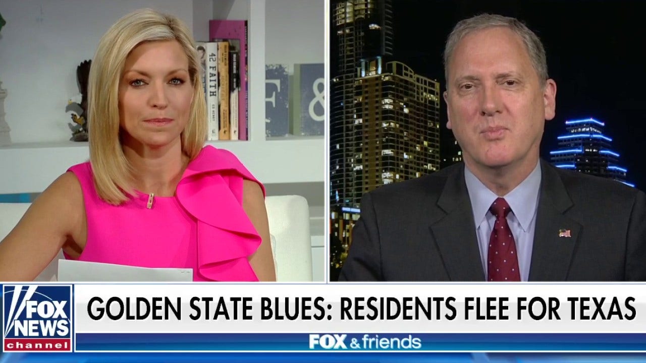 Chuck DeVore: California conservatives 'grateful' they can flee to a place like Texas | Fox News
