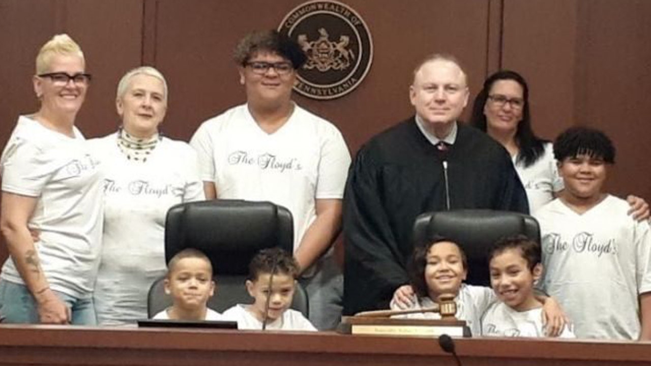 Philadelphia woman adopts 4 kids from same family: 'I kept them all ...