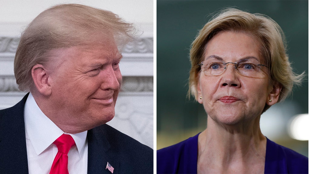 Trump calls Warren 'selfish' for staying in 2020 Democratic contest ...