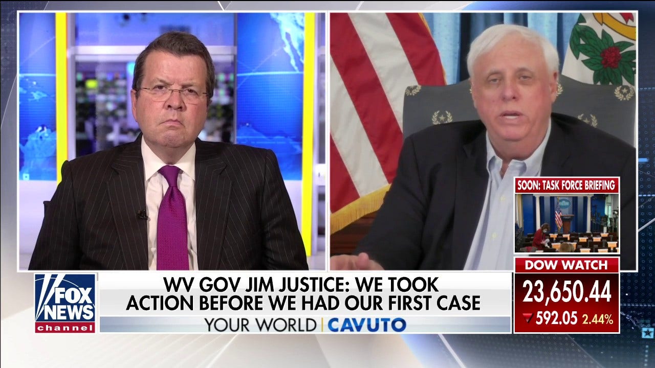 West Virginia gov rejects model showing reopening could begin May 4 ...