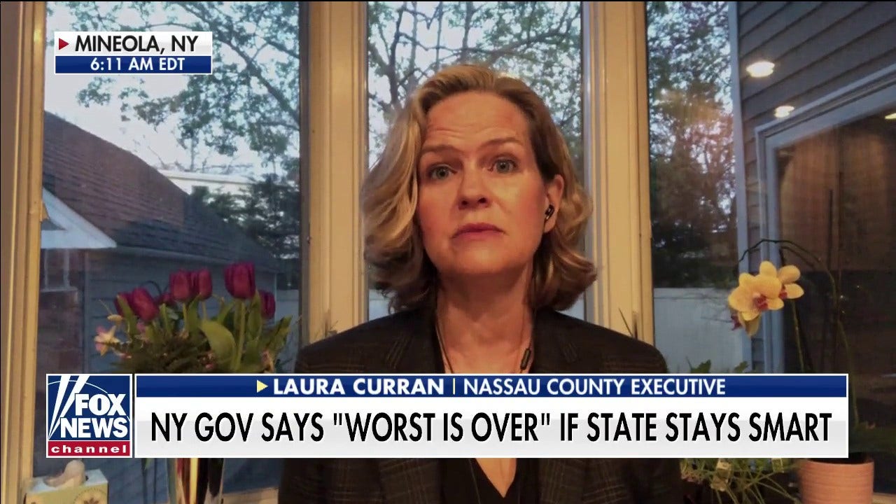 Nassau County executive: Cases plateauing in NY, time to start thinking ...