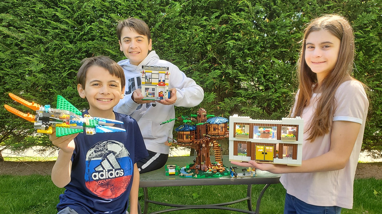 Long Island siblings teach kids how to build with Legos to ease ...
