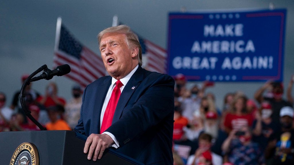 Trump campaign raises $210M in August, still behind Biden's record haul ...