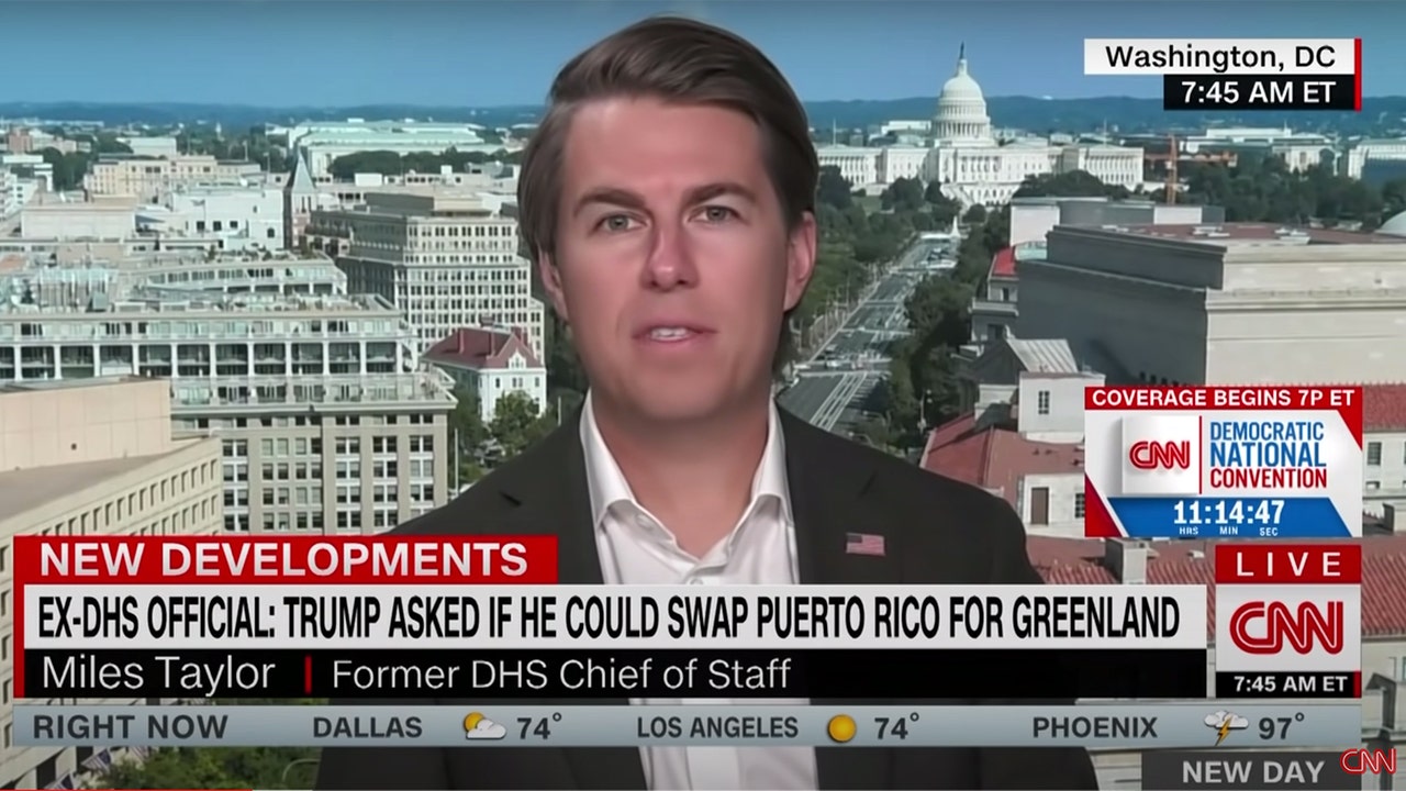 'Anonymous' anti-Trump official revealed as CNN pundit Miles Taylor ...