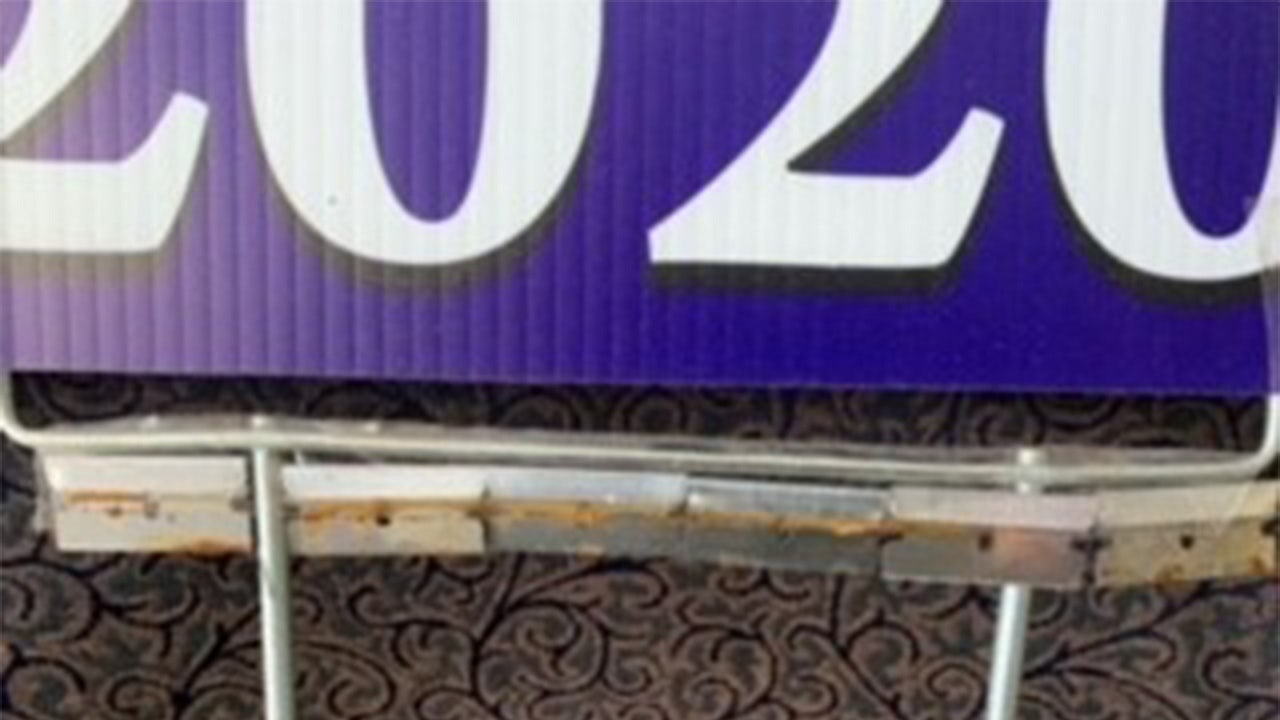 ‘Boobytrapped’ political sign slices Michigan township worker’s fingers ... ‘Boobytrapped’ political sign slices Michigan township worker’s fingers ...