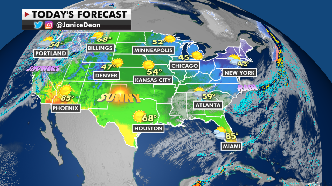 National weather forecast: Rain, snow flurries expected as severe storm ...