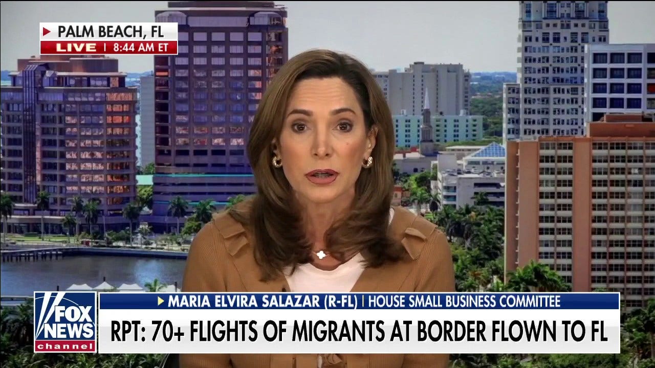 Rep. Salazar says Biden administration silently sending flights of ...