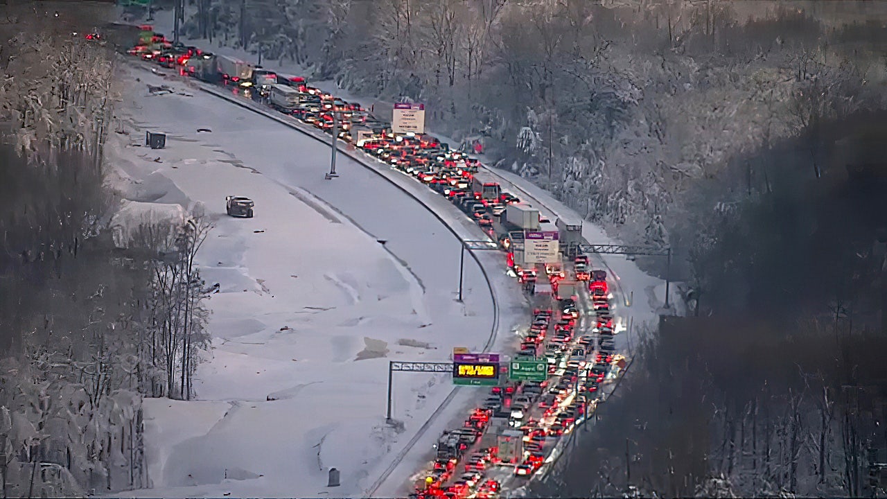 Snowstorm strands hundreds along I-95 in Virginia | Fox News