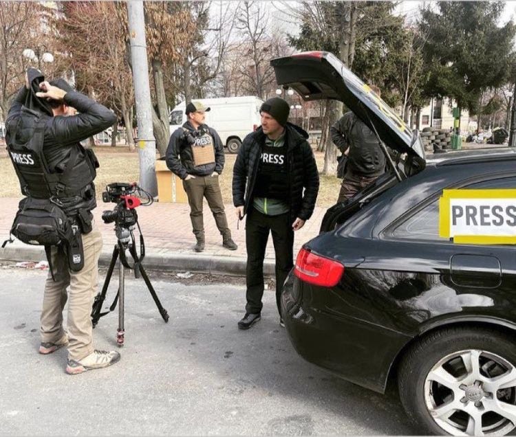 Ukrainian journalists in ‘very dangerous’ situation as Russia targets ...