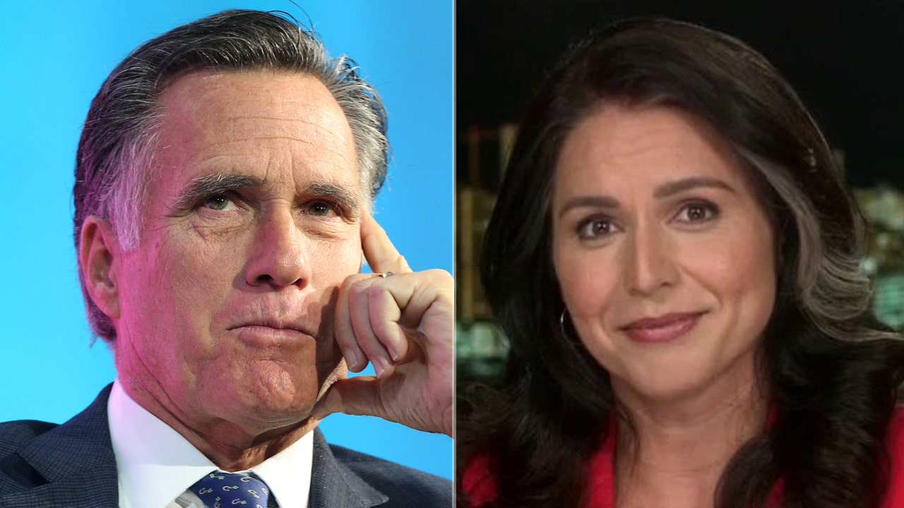 Tulsi Gabbard explains why she lawyered up against Mitt Romney, says he ... Tulsi Gabbard explains why she lawyered up against Mitt Romney, says he ...