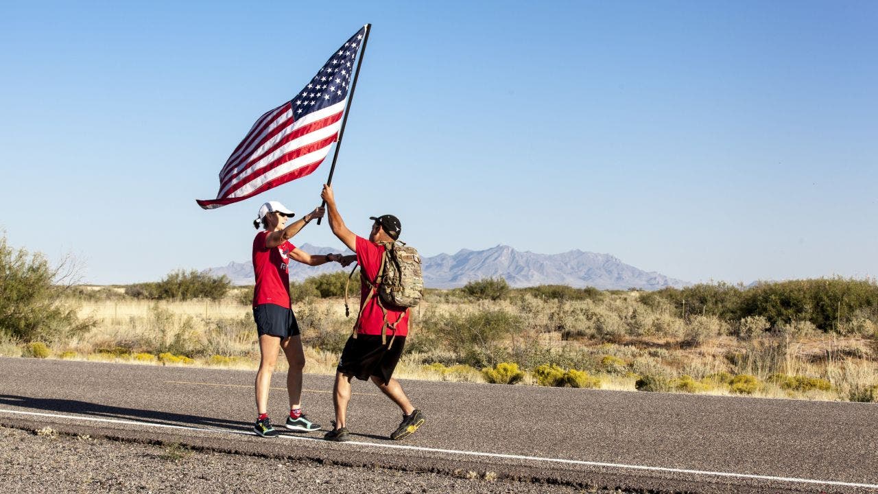 American flag-carrying 'Old Glory Relay' for The World Games kicks off ...