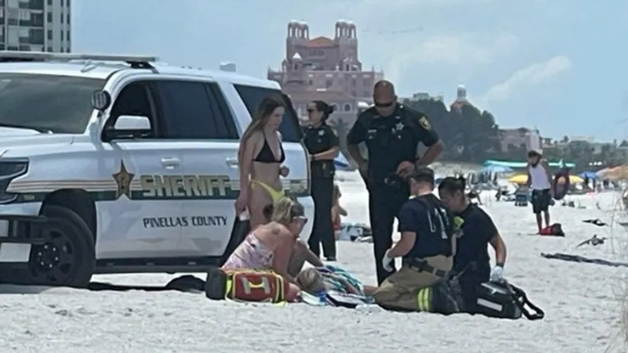 Florida Deputy Drives Over Sunbathing Woman On Beach Sheriff S Office