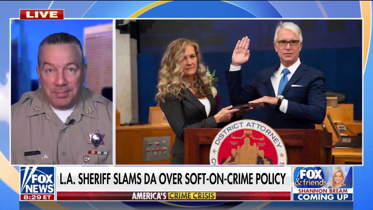 LA sheriff says George Gascon recall election on pace to happen: 'The ...