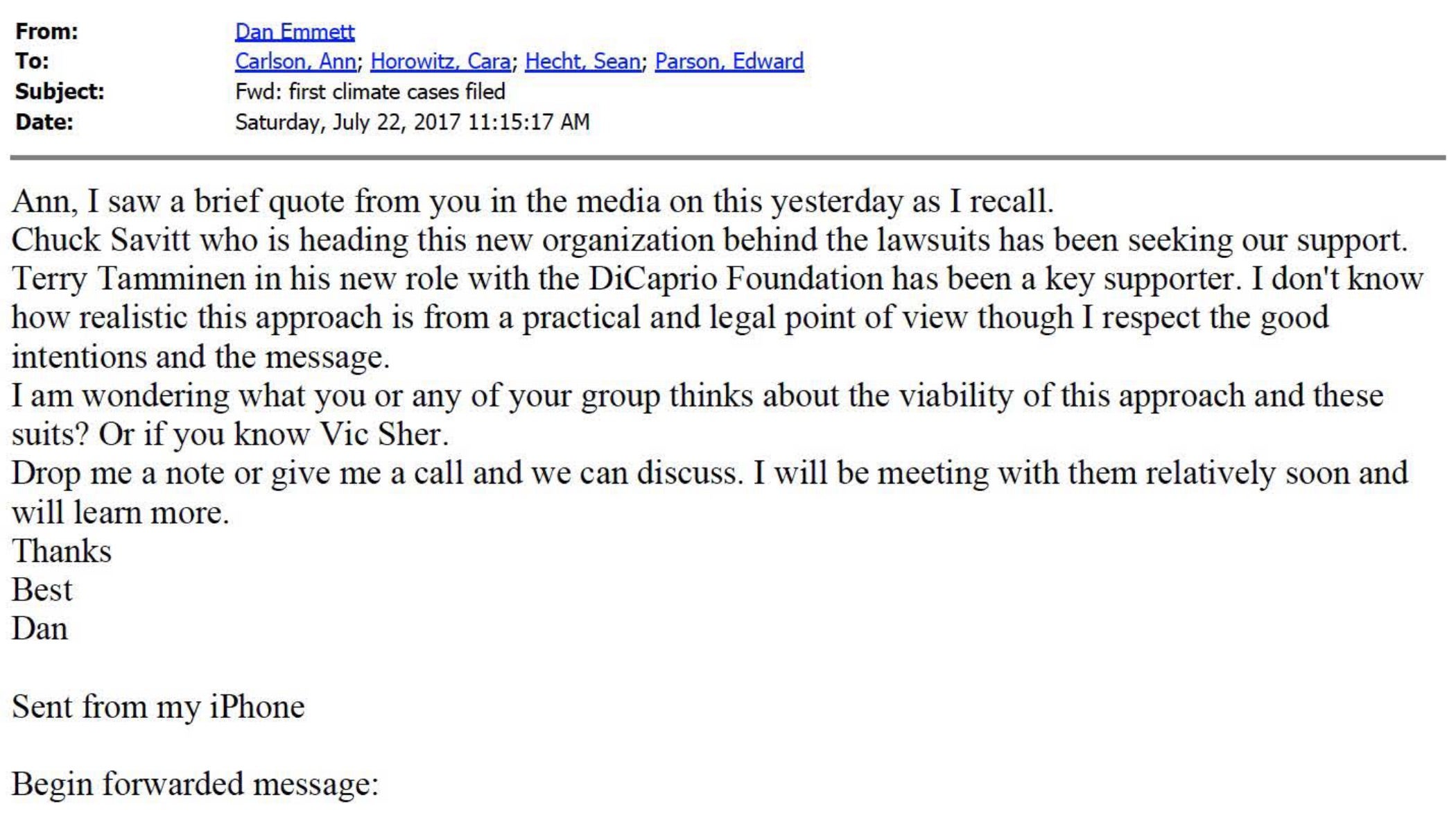 Biden nominee coordinated dark money climate nuisance lawsuits ...