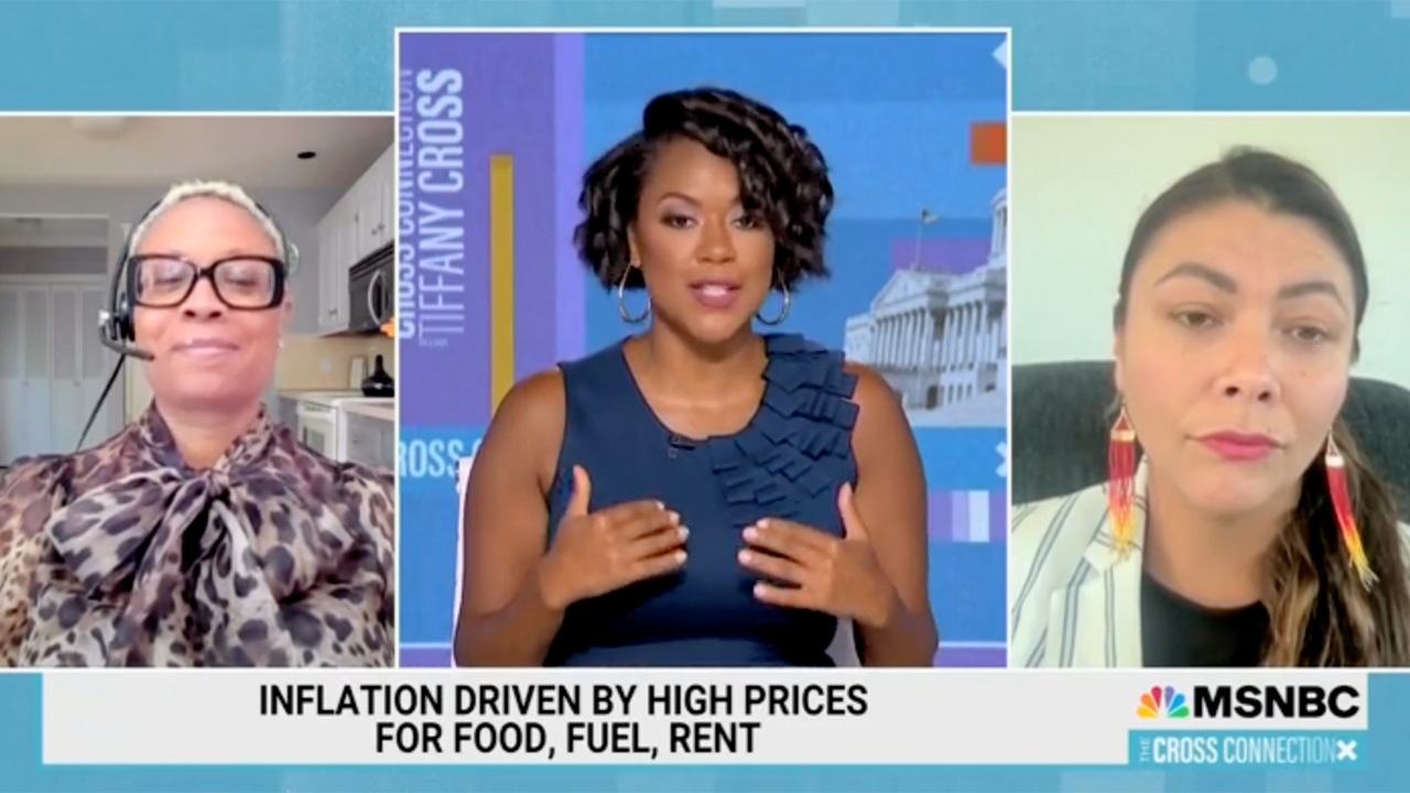 Msnbcs Tiffany Cross Slams ‘mainstream Media Optimism On Economy
