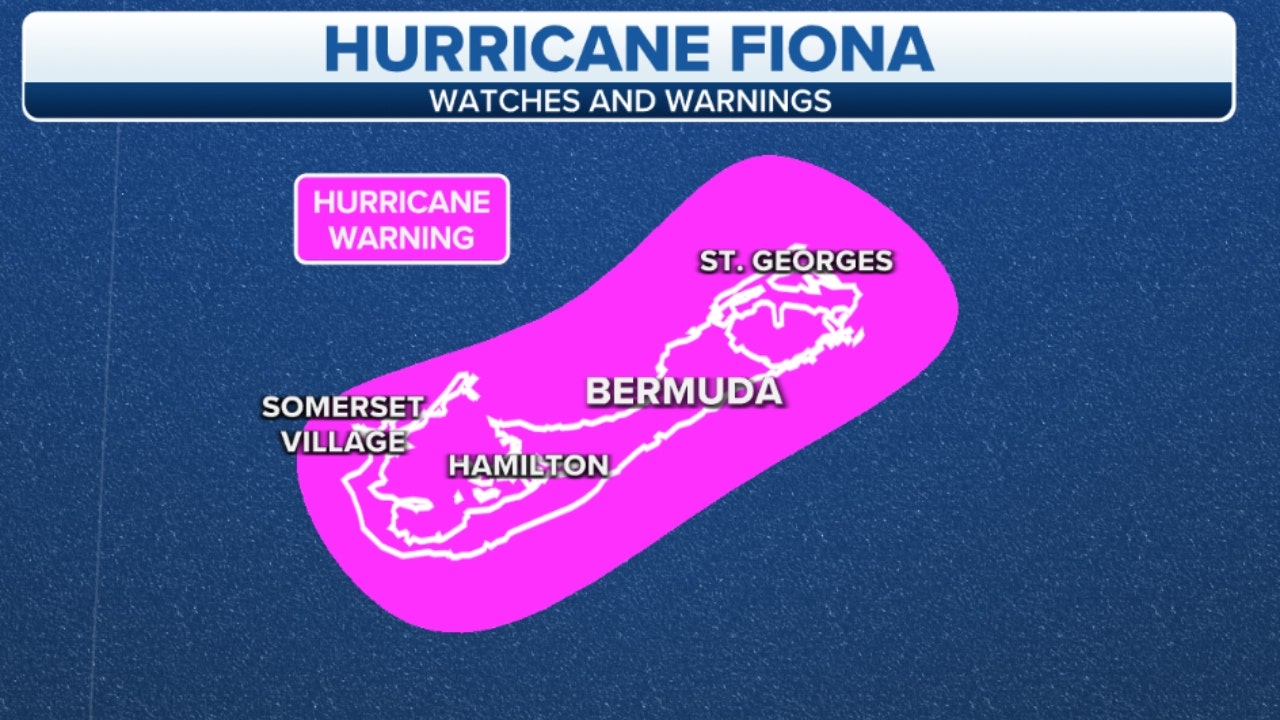 Hurricane Fiona barrels toward Bermuda, warnings issued | Fox News