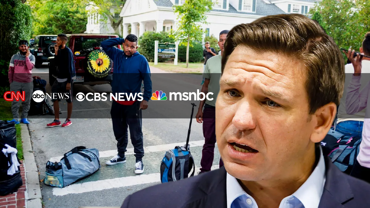 Martha's Vineyard: CNN, MSNBC, ABC, CBS erupt in anger at DeSantis for ...