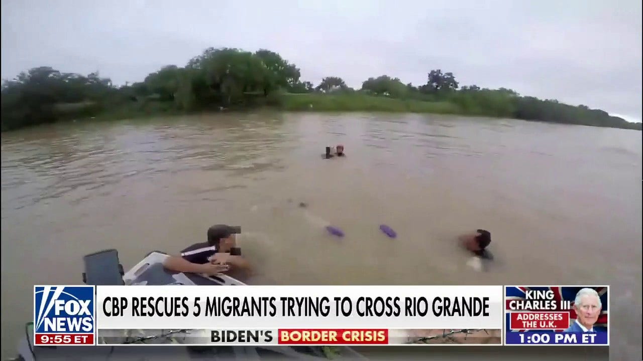 Garrett Tenney reports from Texas border as officials warn migrant ...