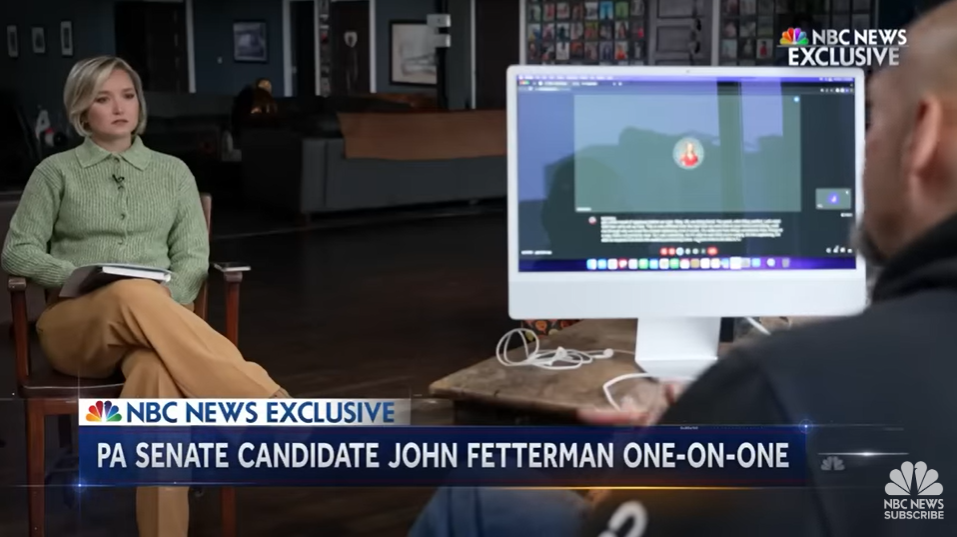 Critics say NBC's Dasha Burns is owed an apology after Fetterman’s ...