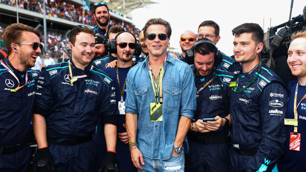 Brad Pitt meets with Formula 1 CEO, team bosses at star-studded US ...