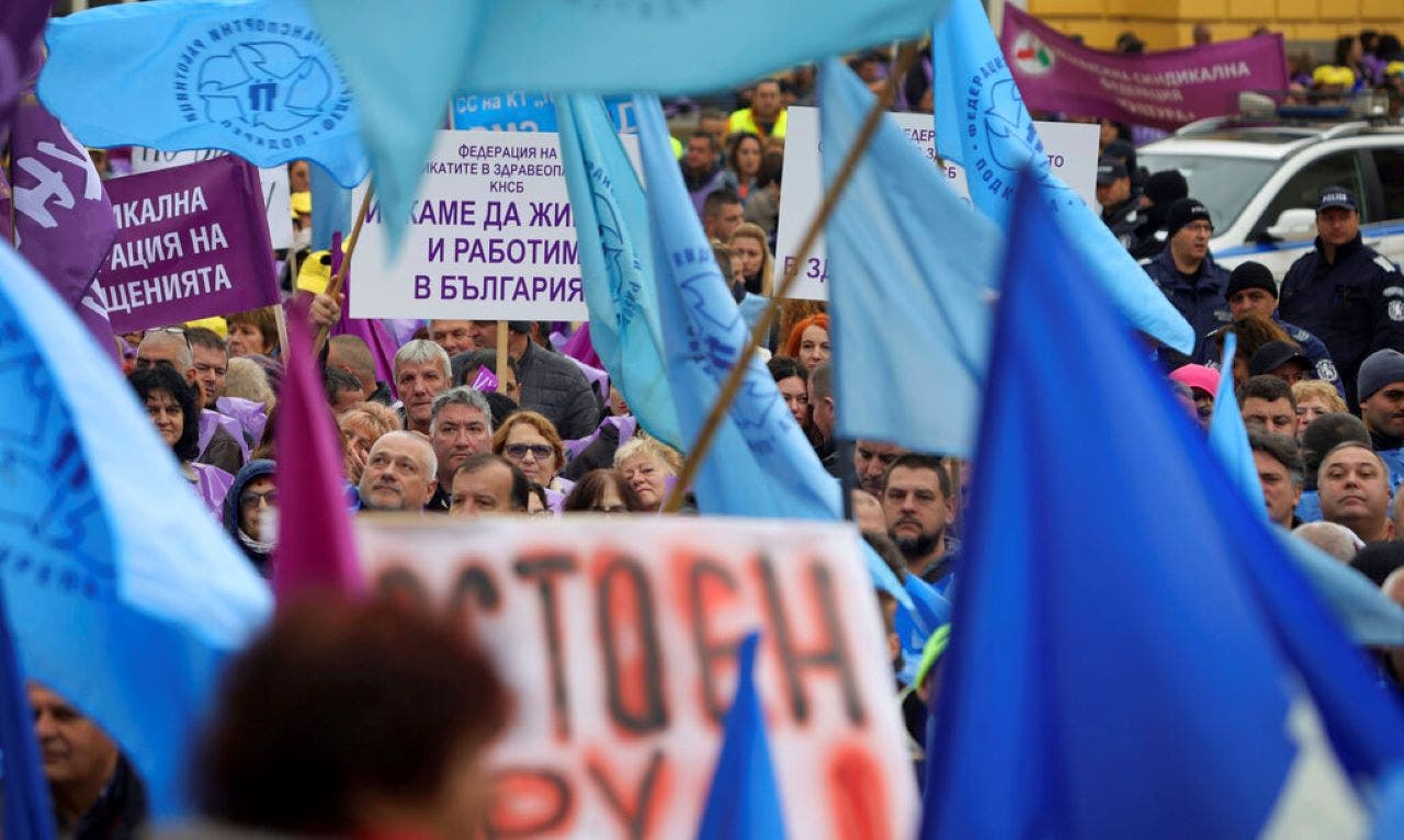 Protests and strikes erupt across Europe as soaring inflation, cost of ...