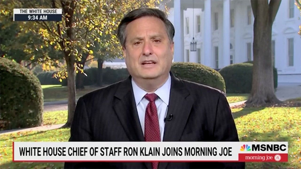 White House Chief of Staff Ron Klain: Biden wanted to 'issue one final ...
