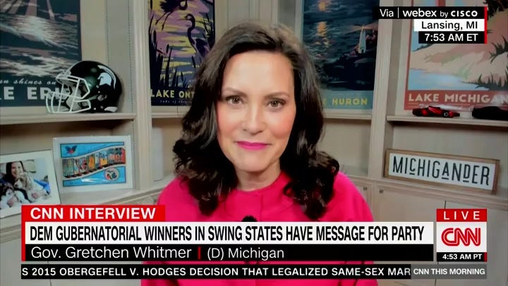 Gretchen Whitmer seems to hint at future presidential run, delighting ...