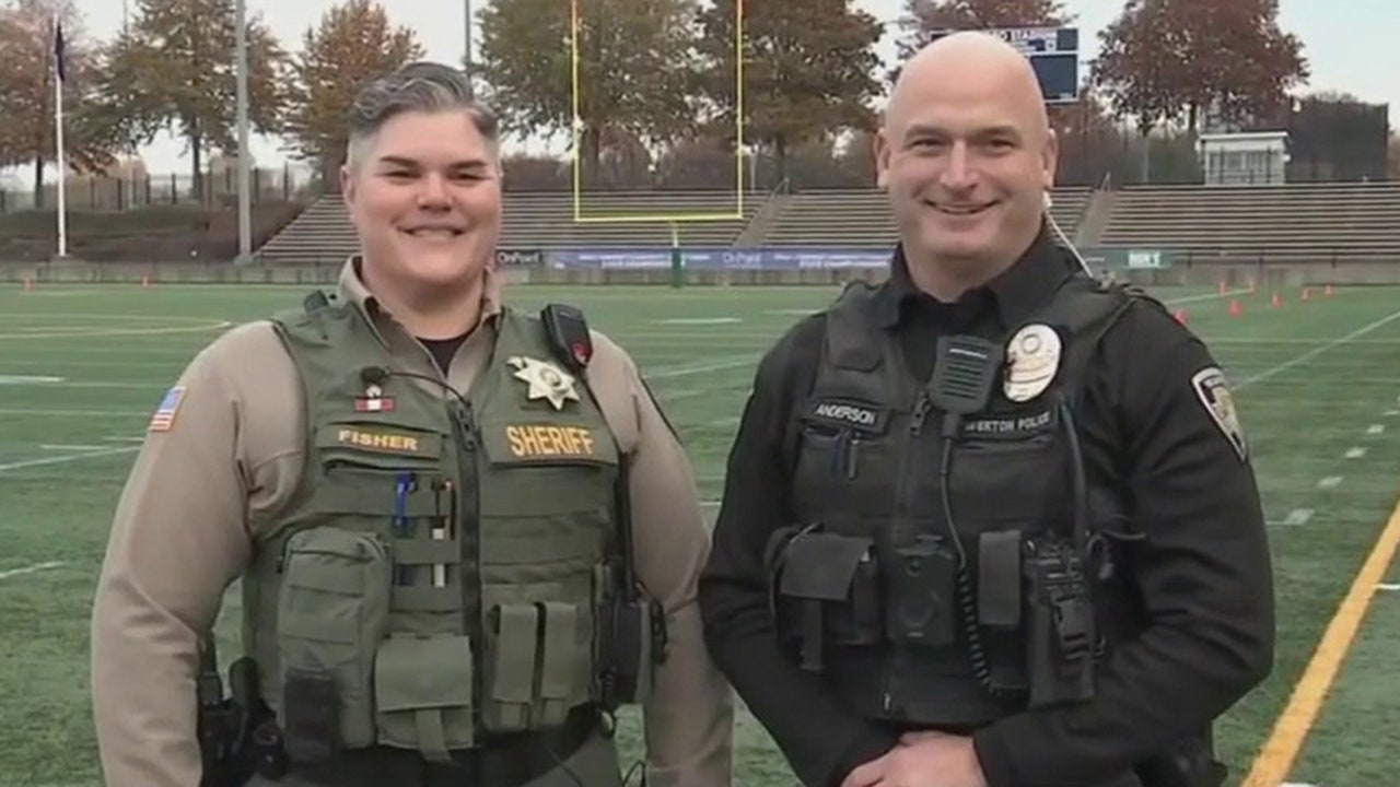Police officers by day step in as Portland high school football ...