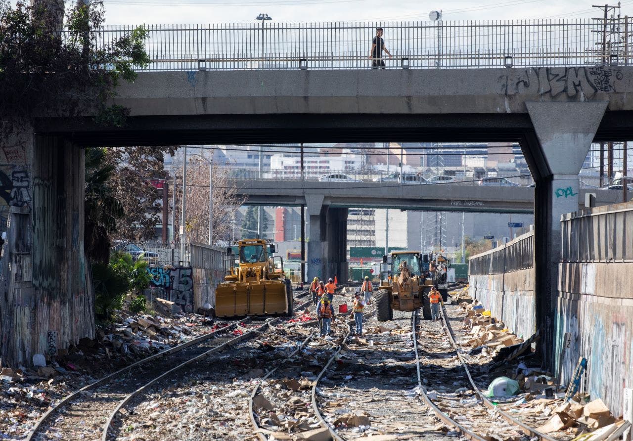 LAPD task force arrests 22 in connection with train burglaries, $18 ...