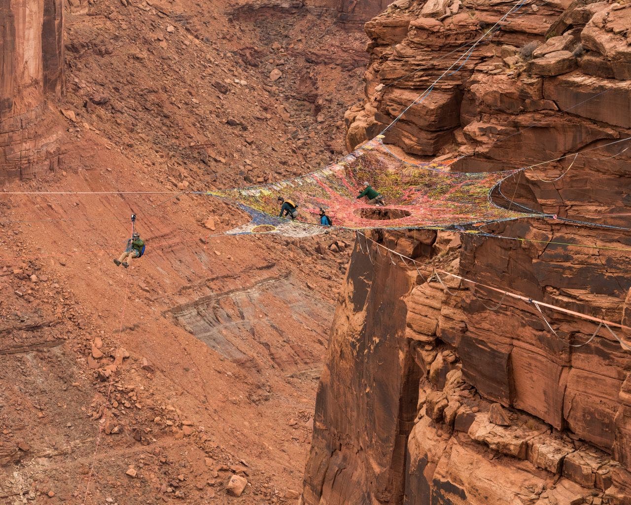 Utah BASE jumper slams into side of mountain, dangles in air after parachute catches on ledge ...