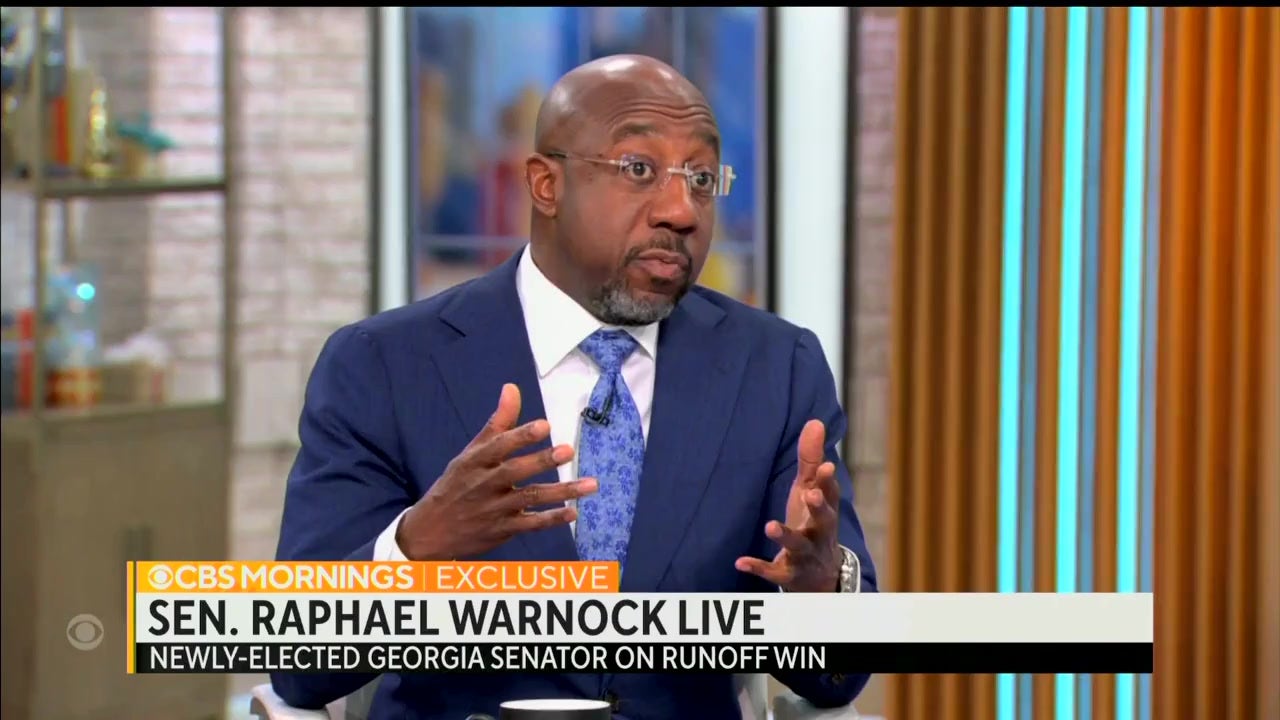 Warnock denies he's an 'election denier,' claims voter suppression ...