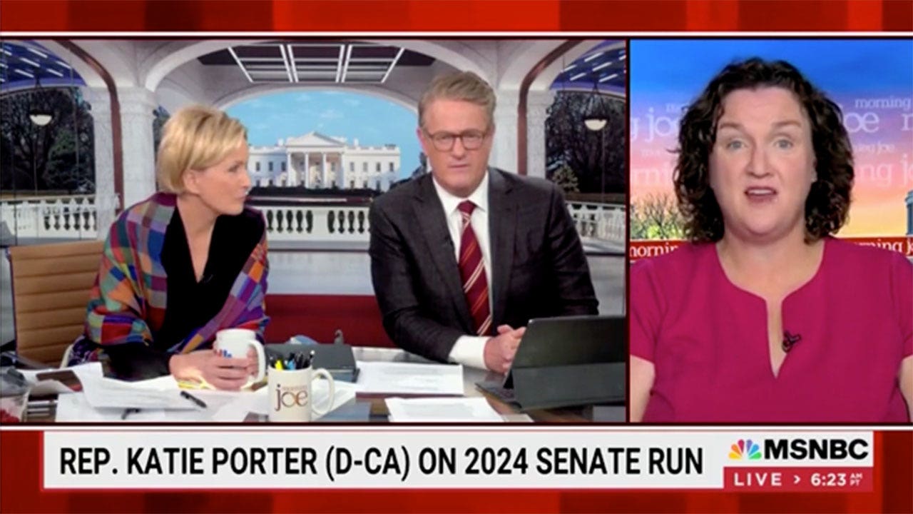 Rep Katie Porter Addresses Controversy Over Senate Announcement