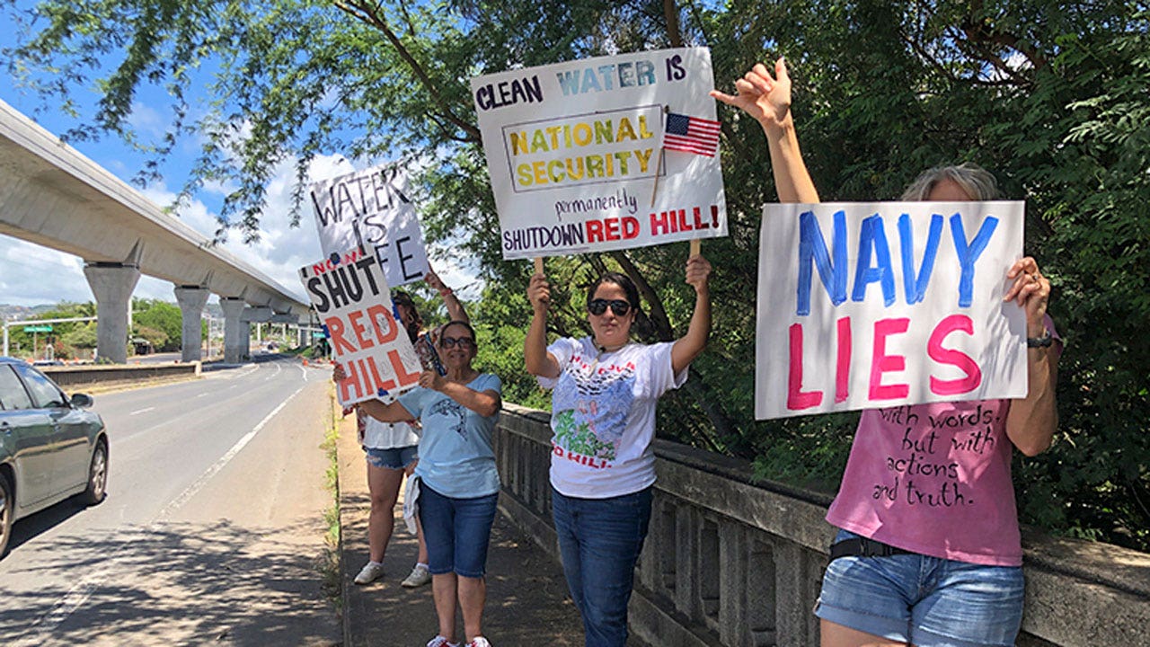 Military members sue US government over Pearl Harbor jet fuel spill ...