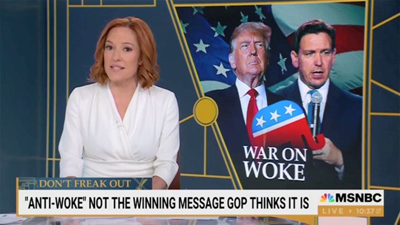 Former WH press secretary Jen Psaki blasts Republican 'woke' messaging ... Former WH press secretary Jen Psaki blasts Republican 'woke' messaging ...