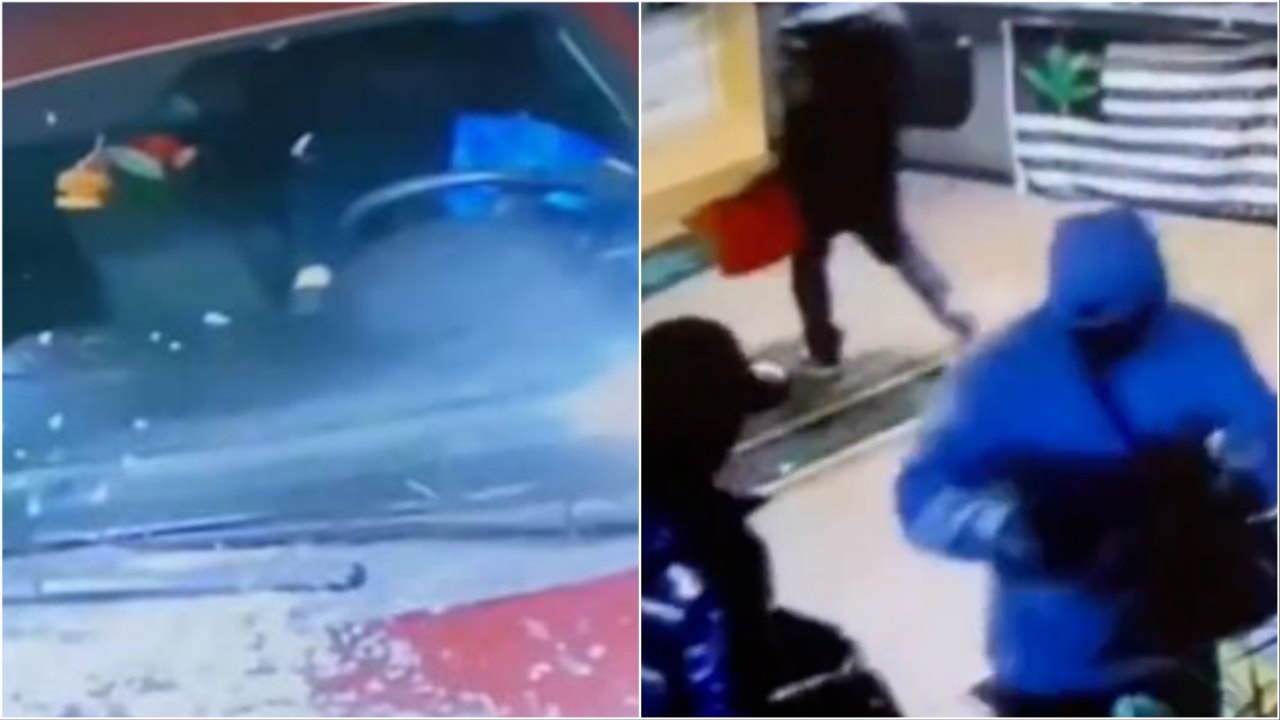 Group of thieves smash stolen car into Washington marijuana dispensary ...