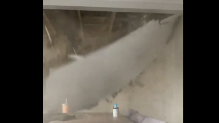 Virginia family's dining room ceiling collapse caught on video | Fox News