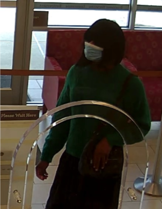 FBI searching for cross-dressing 'Sticky Note Bandit' who robbed three ...