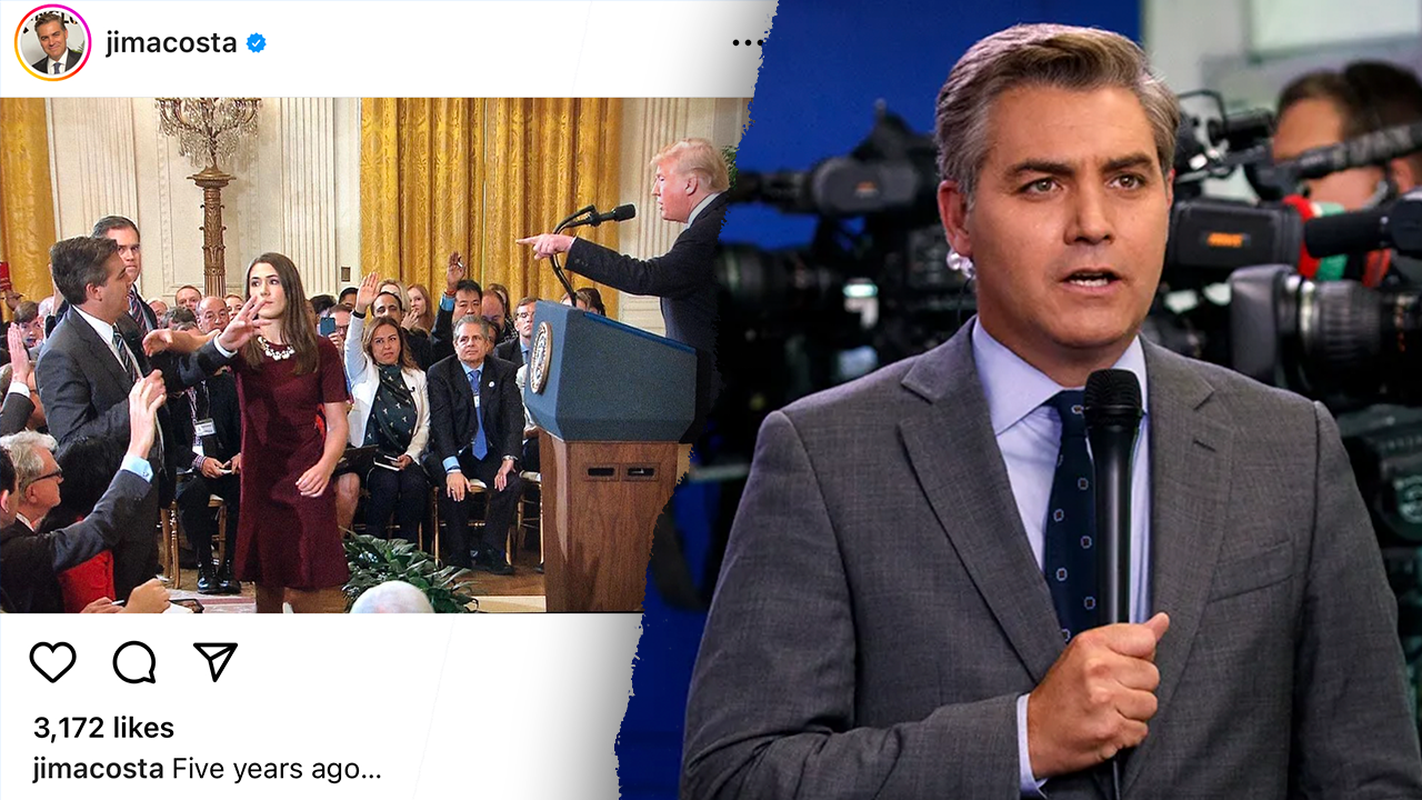 CNN’s Jim Acosta celebrates five-year anniversary of viral ...