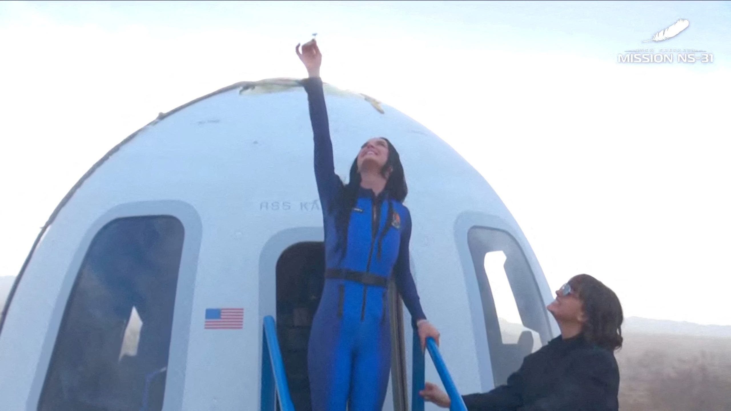Blue Origin All female Crew Featuring Katy Perry Lauren Sanchez
