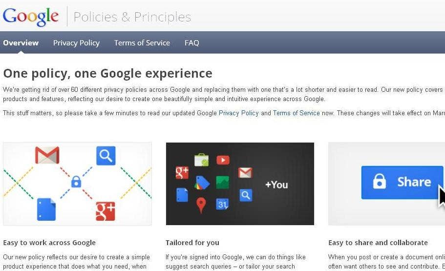 FOX on Tech: Google’s New Privacy Policy Takes Effect [VIDEO] | News
