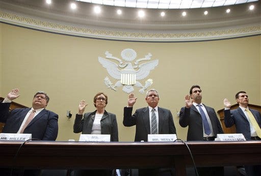 GSA Administrator Pleads 5th, Walks Out of Hearing [VIDEO] | Video