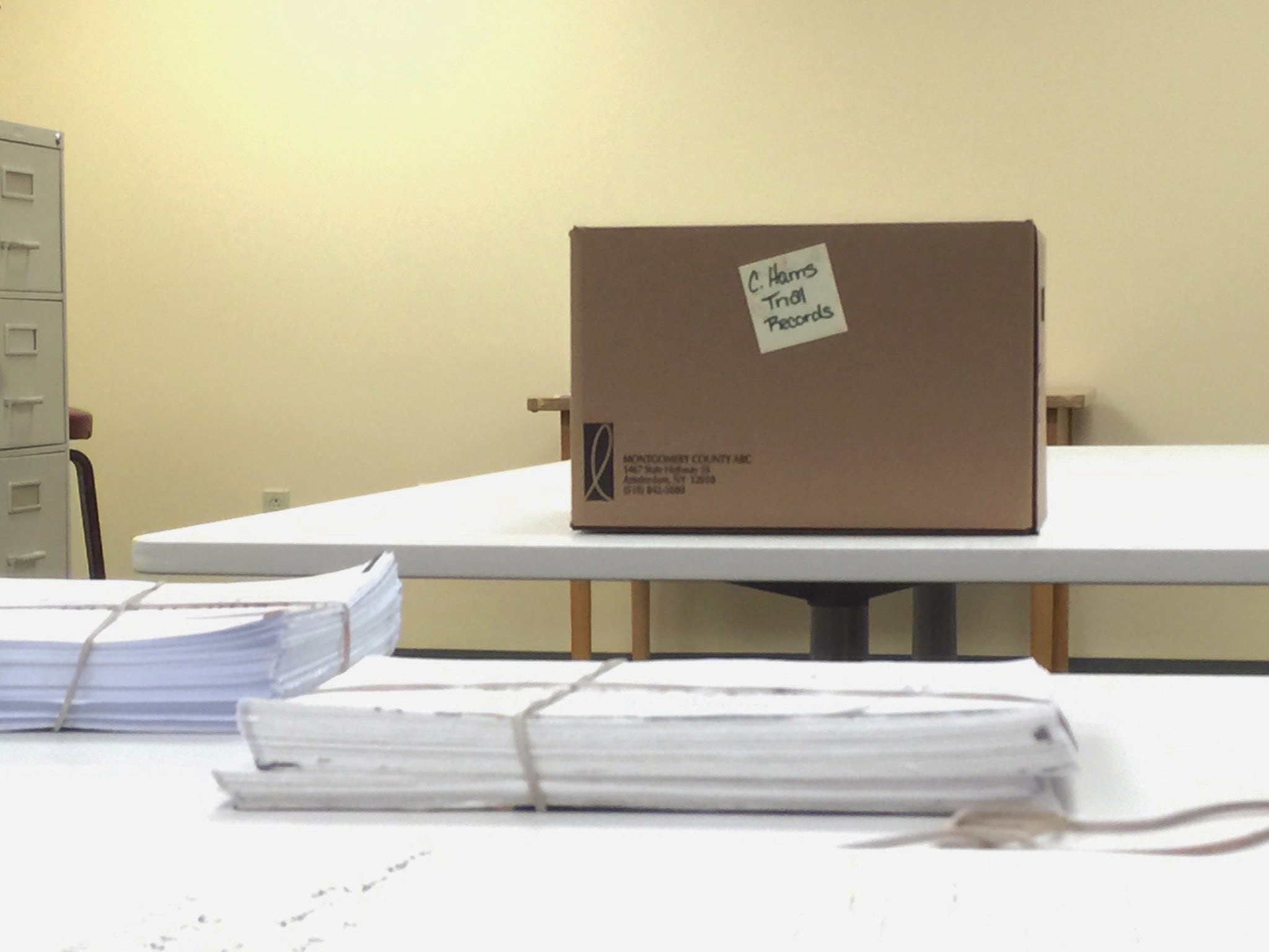 Harris Case Trial Documents