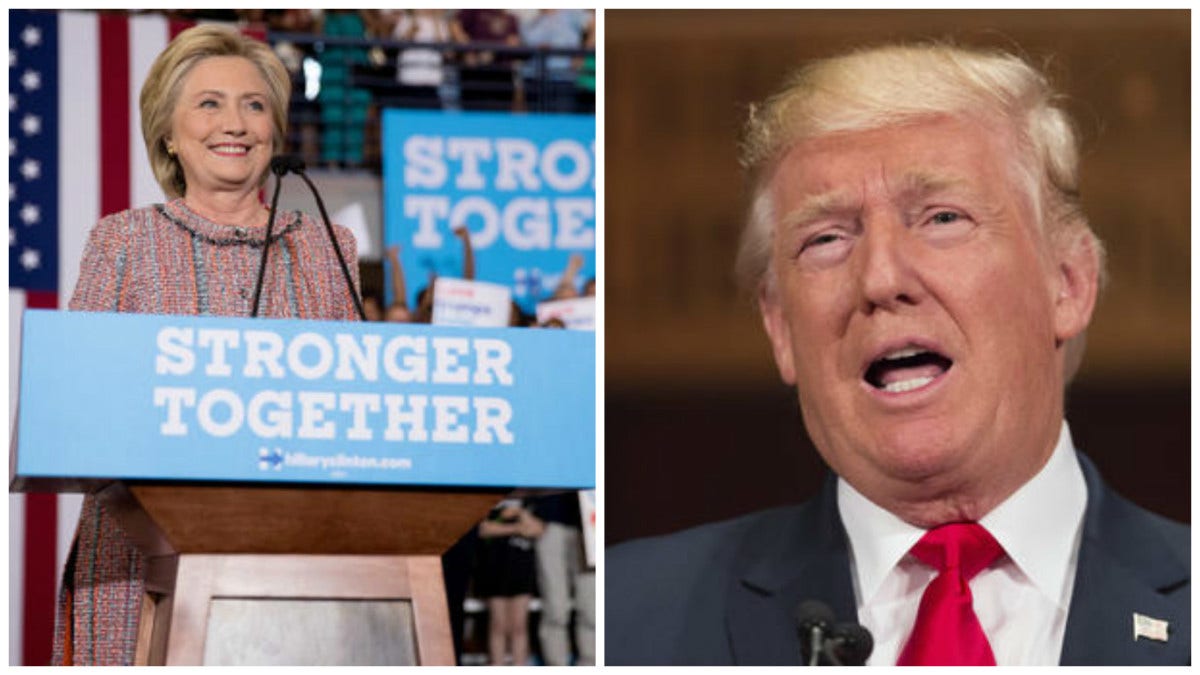Fox News Poll Trump Has Slight Lead On Clinton Head To Head News